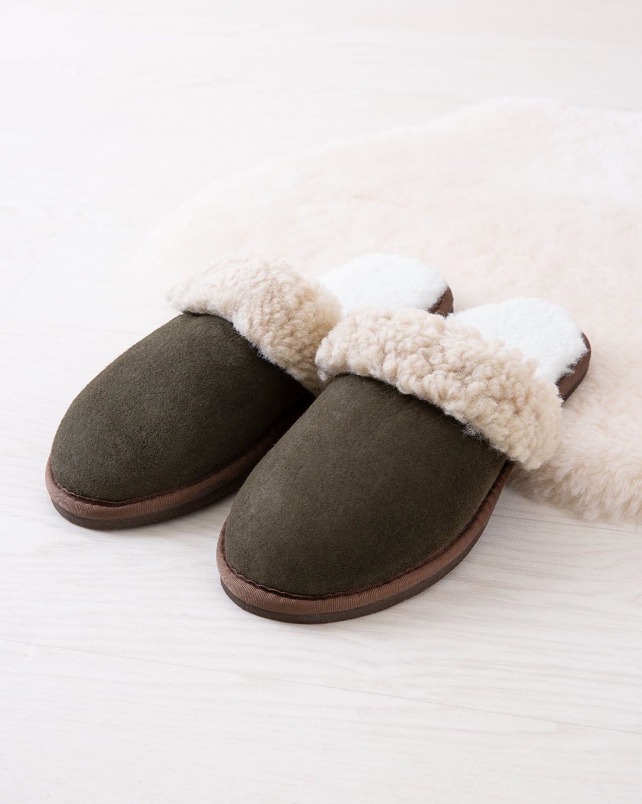 Sheepskin Turnback Mules