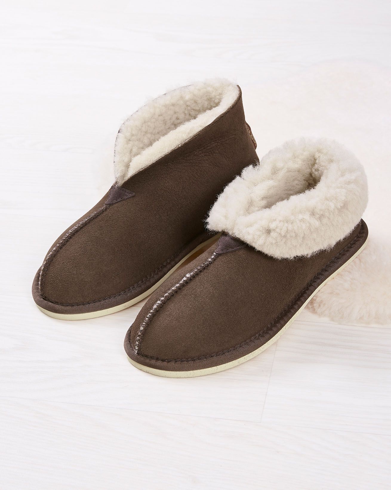 Sheepskin Bootee Slippers