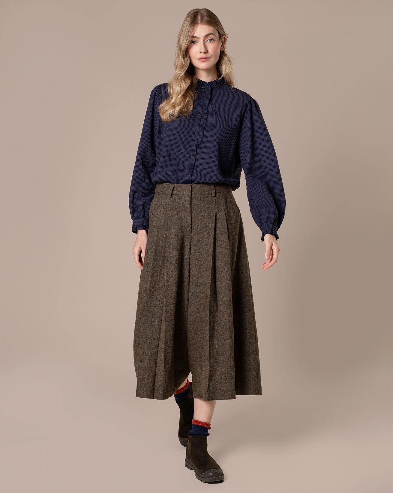 Culottes à plis
