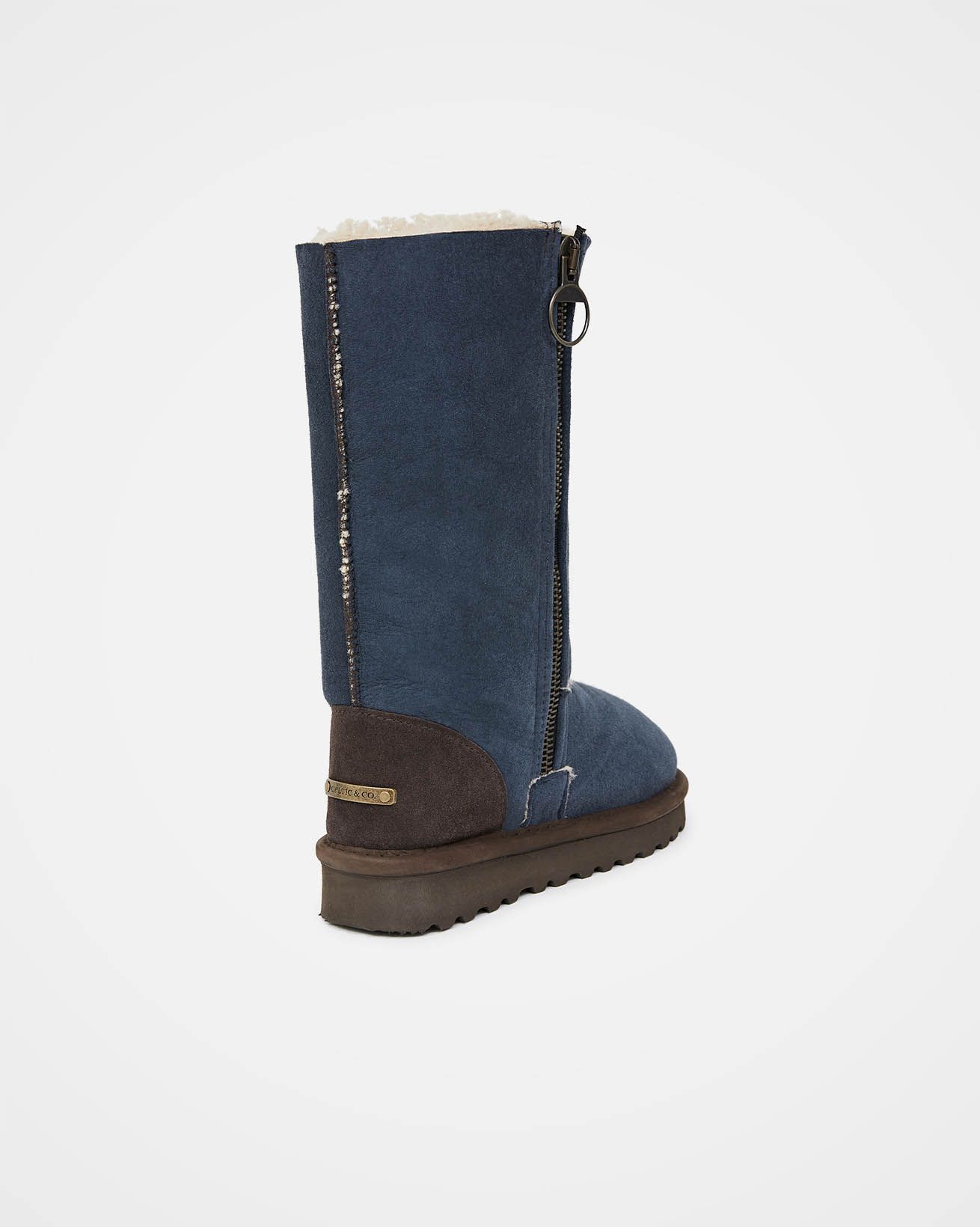 Aviator Sheepskin Calf Boots