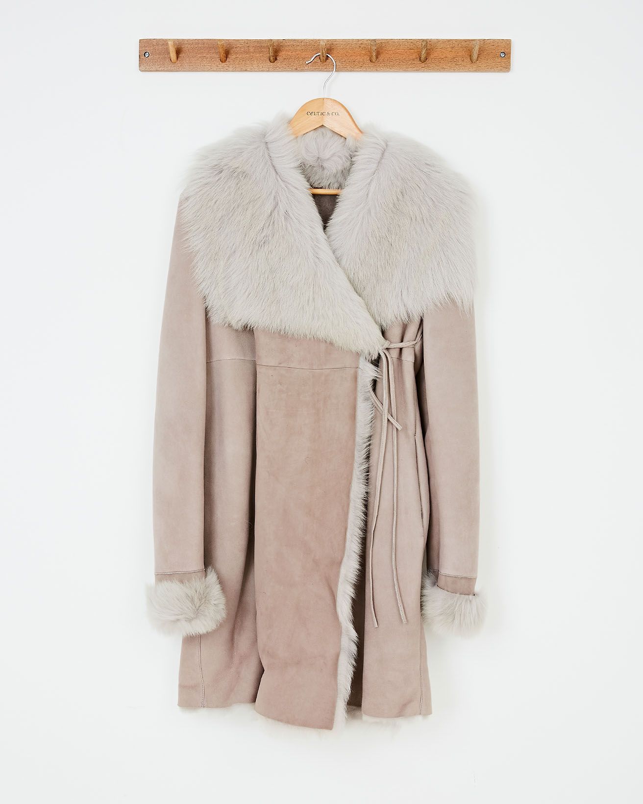 TOSCANA TRIM WRAP COAT / 10 / VOLE